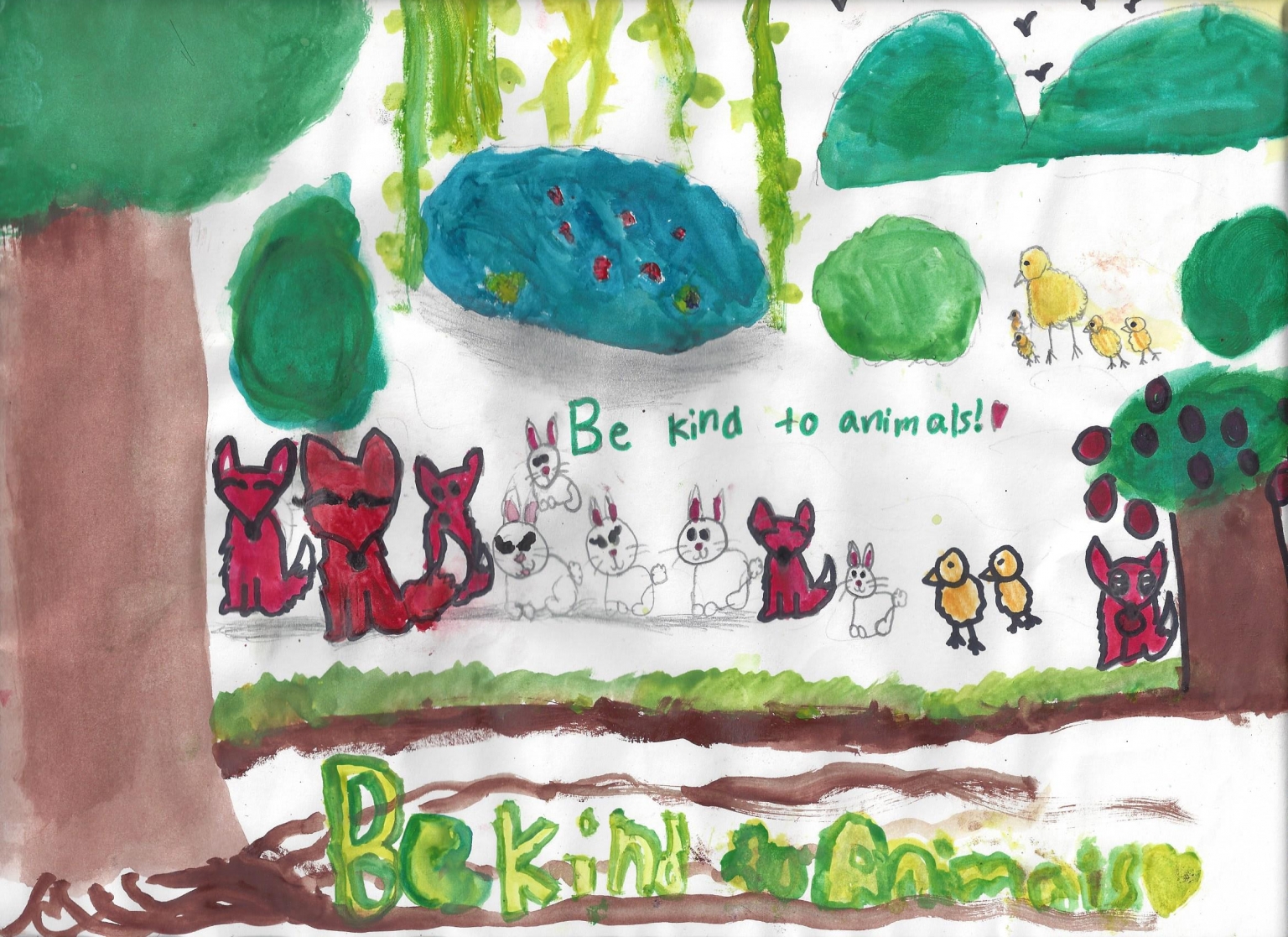 Be Kind To Animals Week Poster Contest - Pasadena Humane