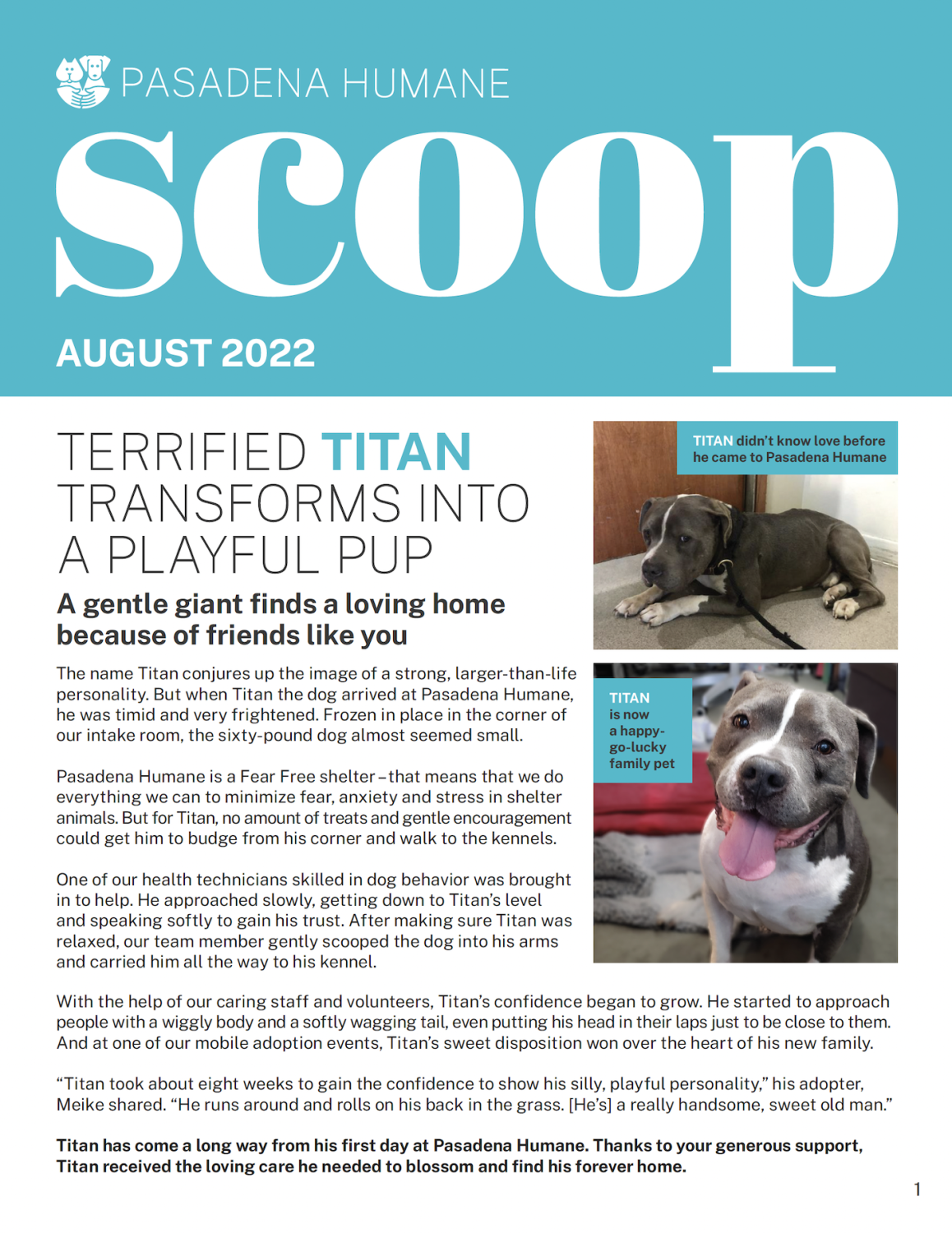 Publications - Pasadena Humane